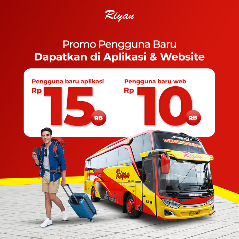 PO Riyan Transport - Pesan Tiket Bus Jogja Solo Cilacap